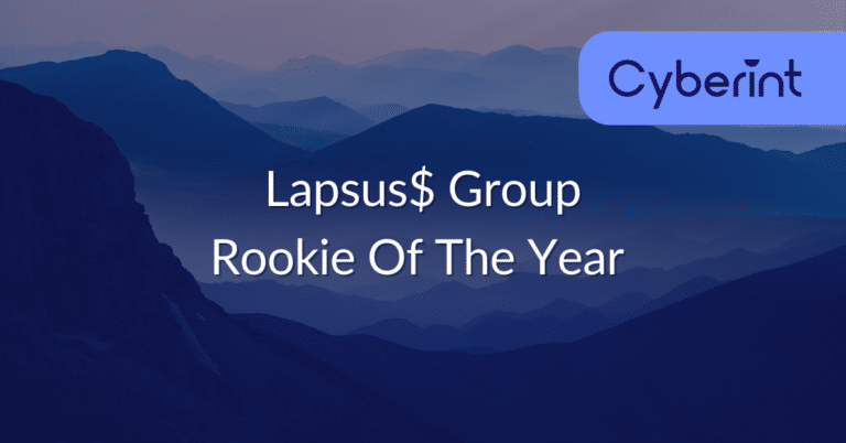 Rookie Of The Year - Lapsus$ Group