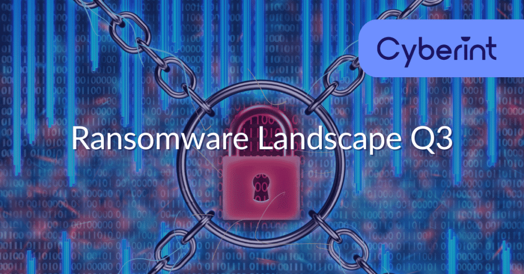 Q3 Ransomware Landscape Report