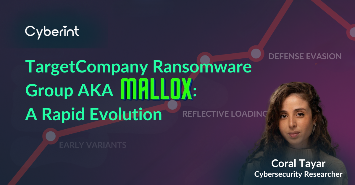 TargetCompany Ransomware Group AKA Mallox: A Rapid Evolution