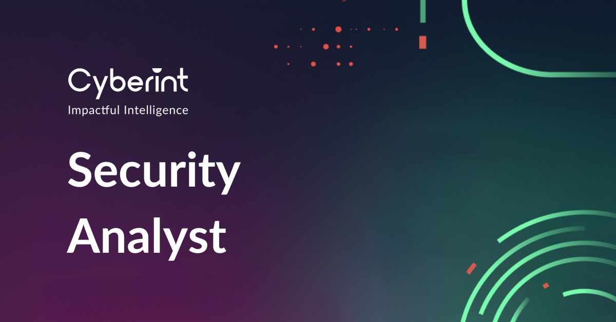 Security Analyst - Cyberint